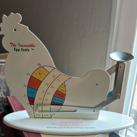 Art | Vintage The Incredible Egg Scale | Poshmark